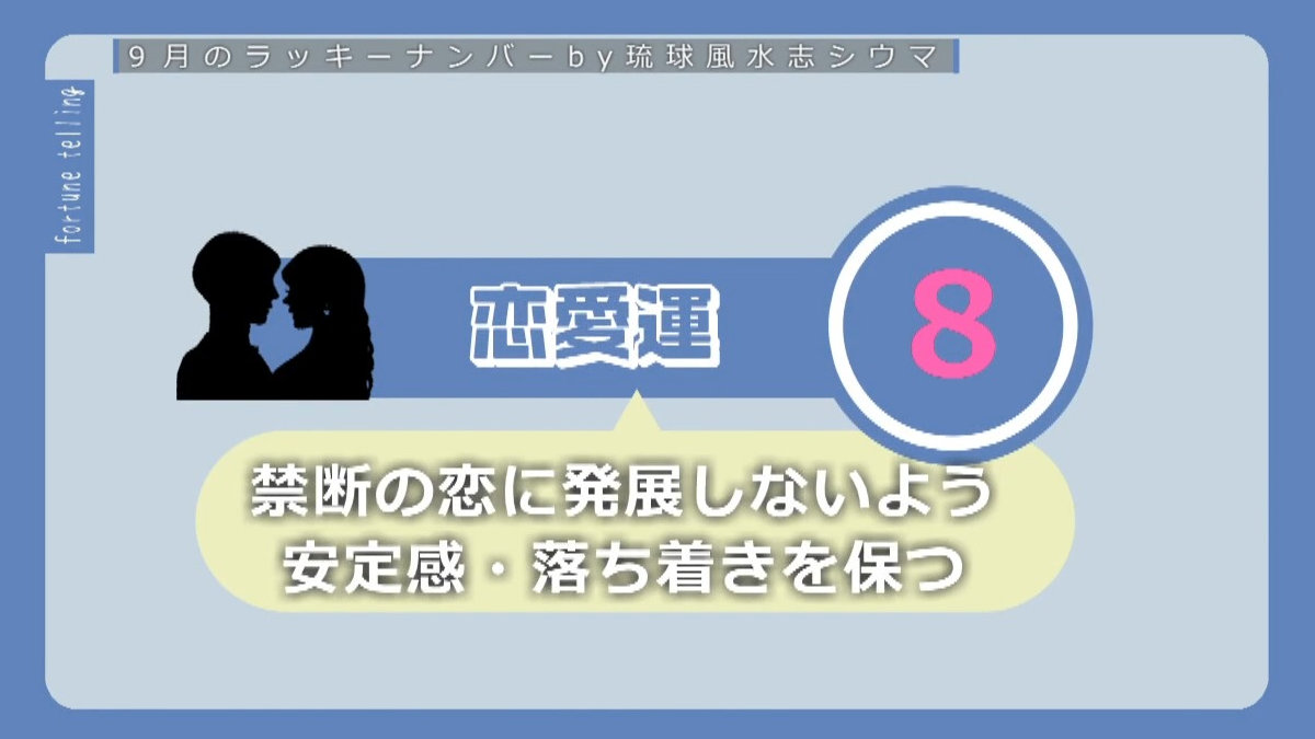 琉球風水志シウマが教える！2024年7月のラッキーナンバーは | OKITIVE